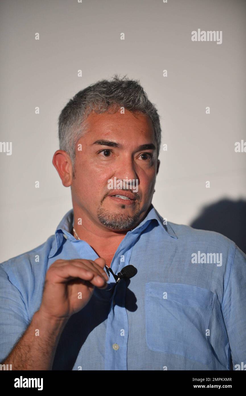 Cesar Millan attends a screening of "El Lider De La Manada" at 101 ...
