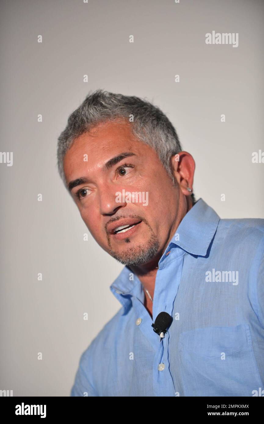 Cesar Millan attends a screening of "El Lider De La Manada" at 101 ...