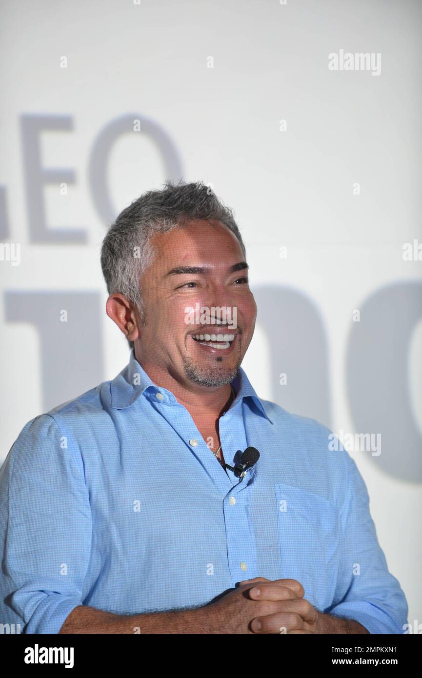 Cesar Millan attends a screening of "El Lider De La Manada" at 101 ...