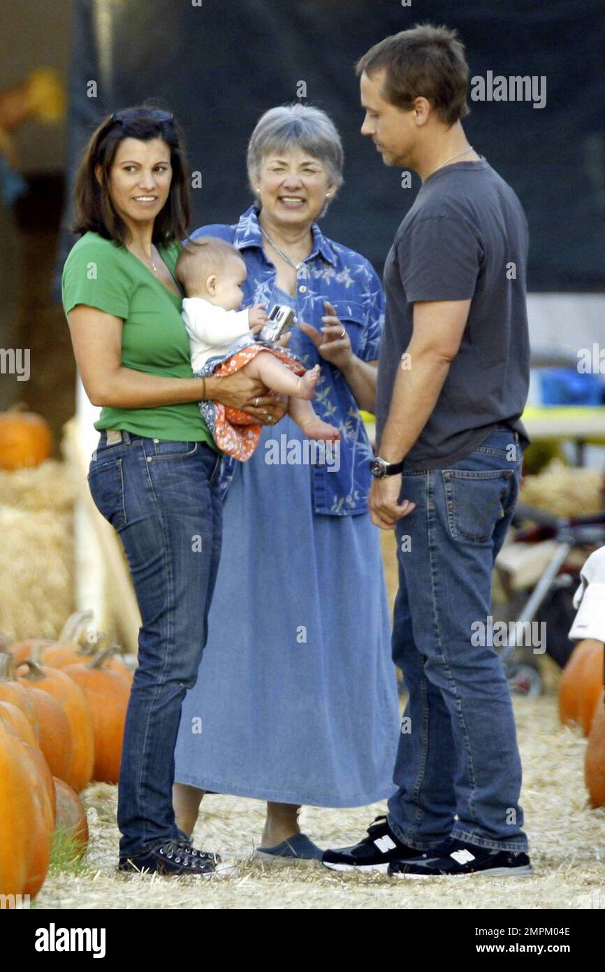 Chad Lowe, girlfriend Kim Painter and their daughter Mabel hunt for ...