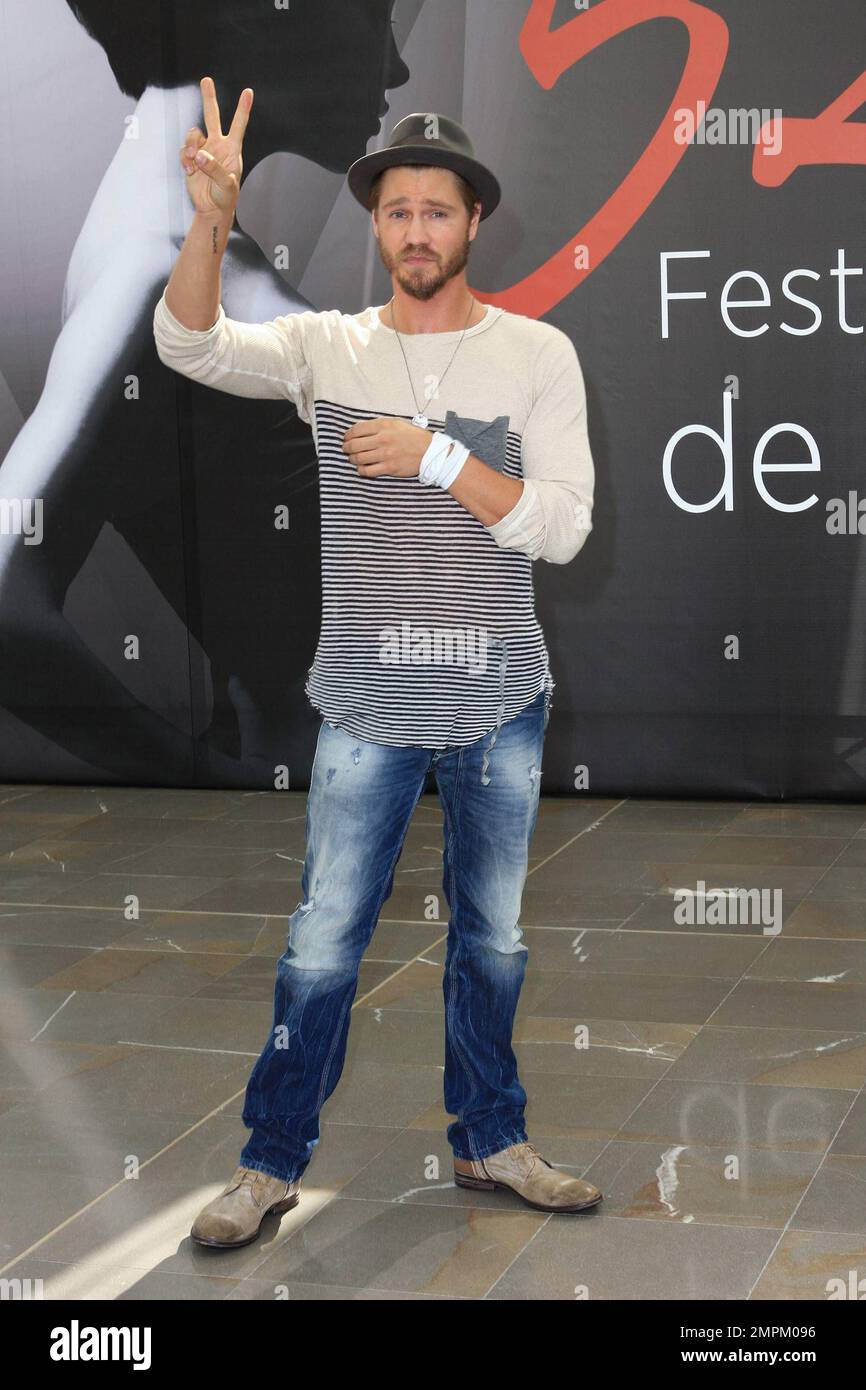 Chad Michael Murray attends a photocall for 'One Tree Hill' during the ...