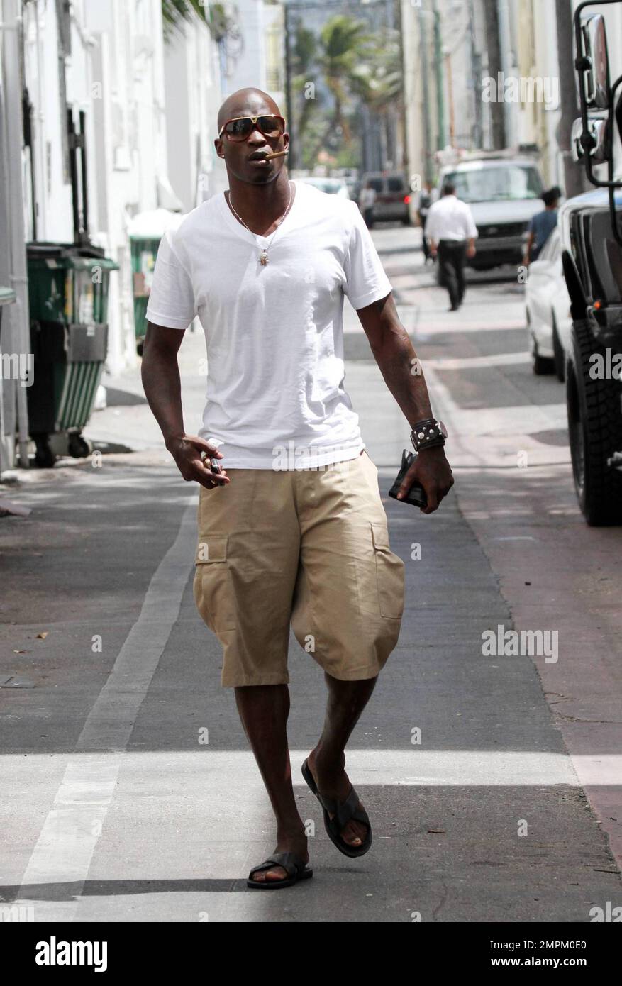 EXCLUSIVE!! Chad Ochocinco, American football wide receiver for the ...