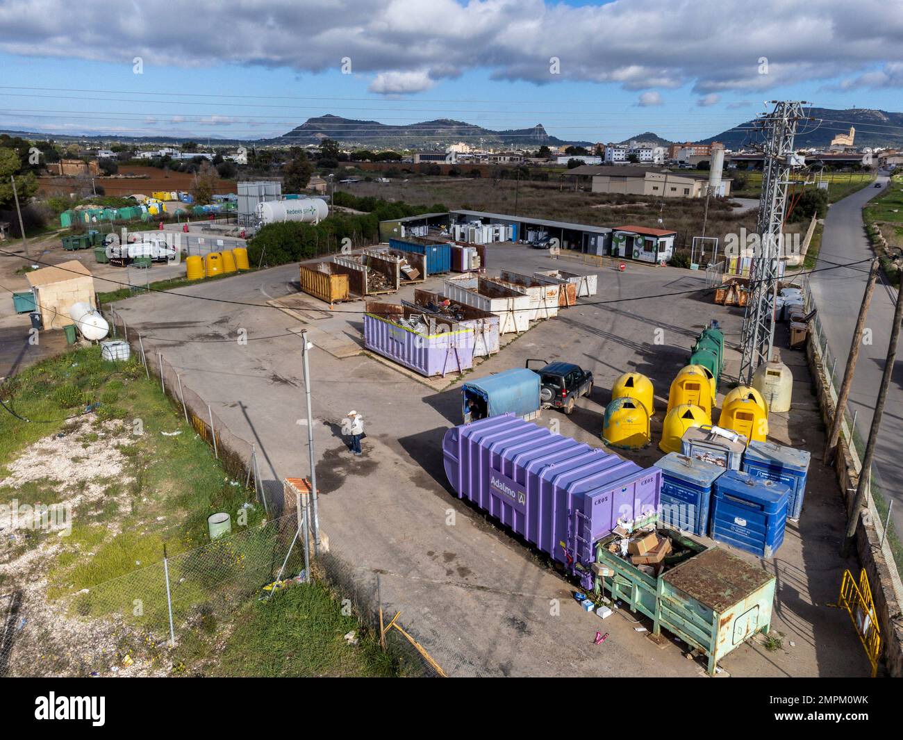 Punt Verd Son Gall, waste management, llucmajor, Mallorca, Balearic ...