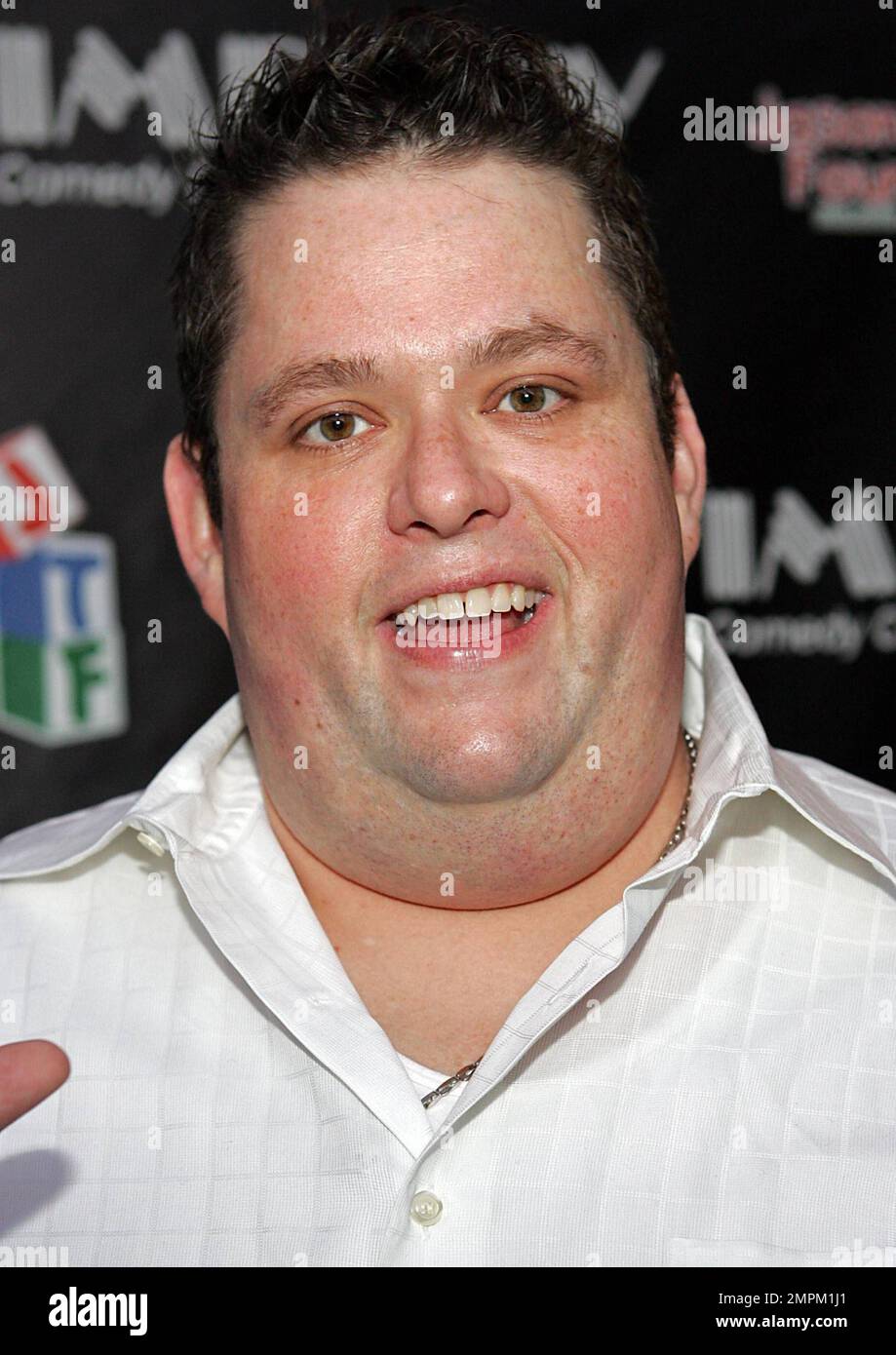 Ralphie May appears on the red carpet prior to the Jason Taylor ...