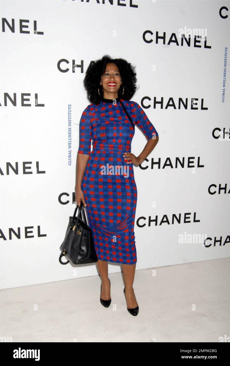 Tracee Ellis Ross attends the grand opening of Chanel's highly ...