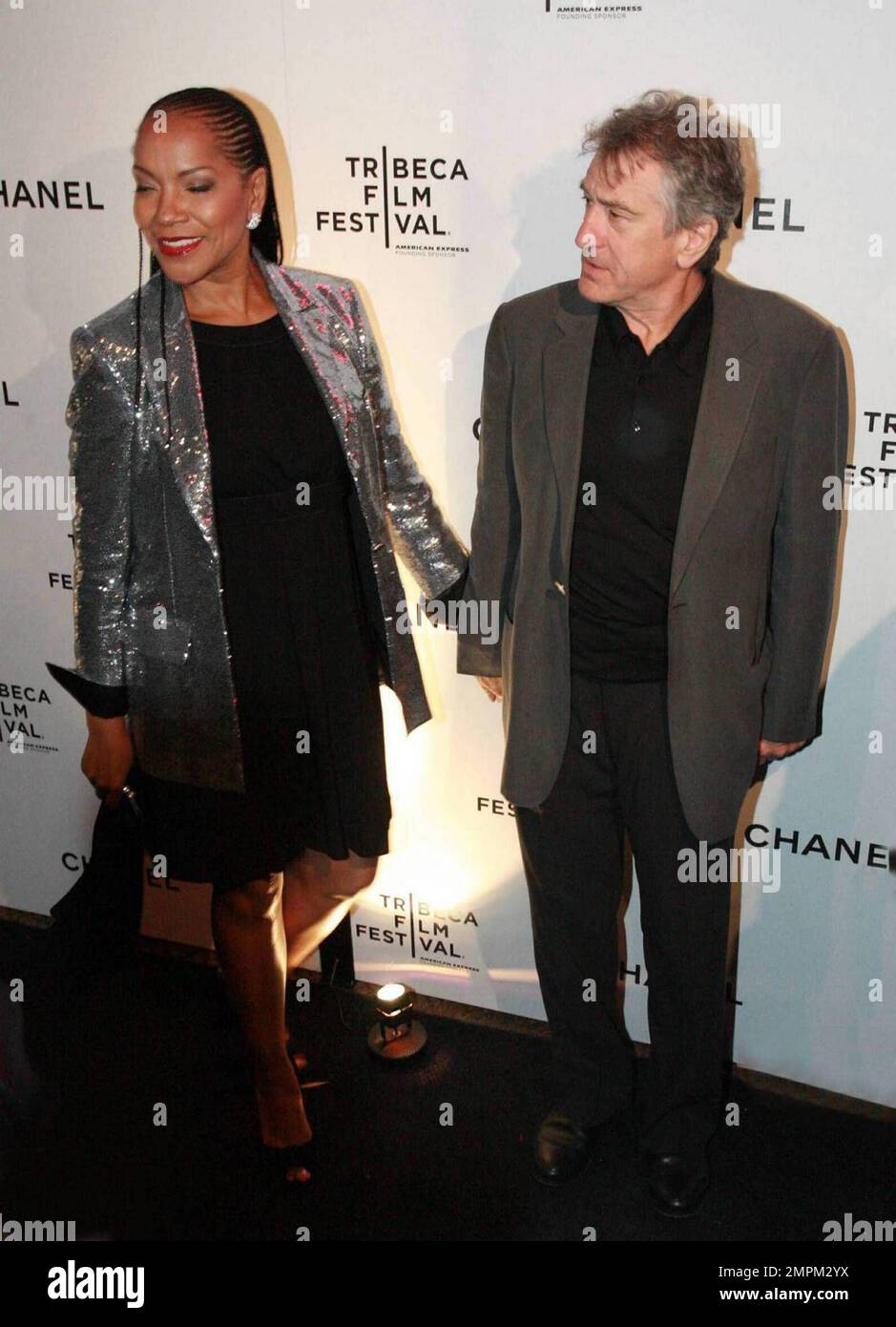 Grace Hightower De Niro and Robert De Niro at the Chanel Tribeca Film ...