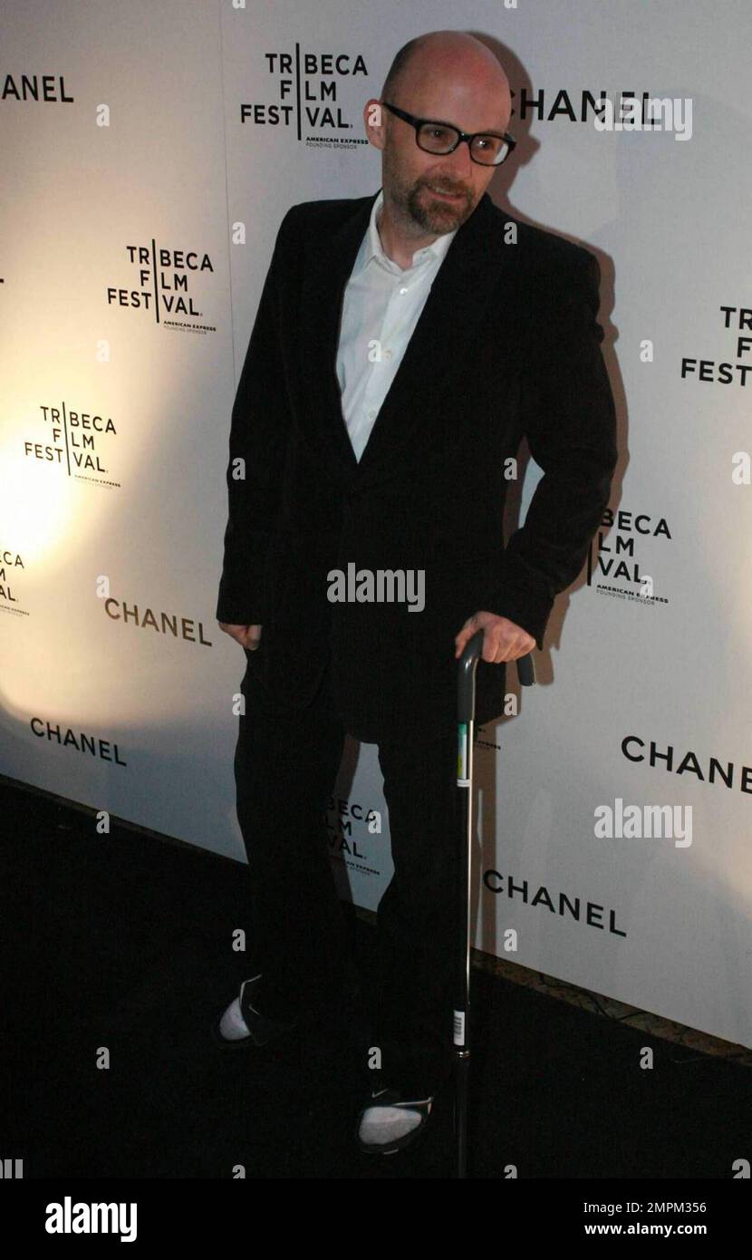Moby at the Chanel Tribeca Film Festival Dinner. New York, NY. 4/23/09 ...