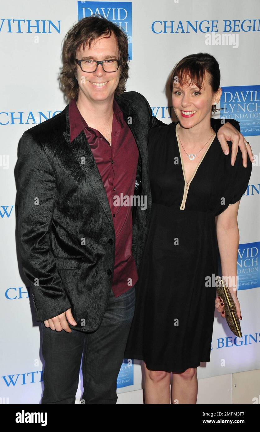 Ben and Fleur Folds at the Change Begins Within benefit gala held at ...