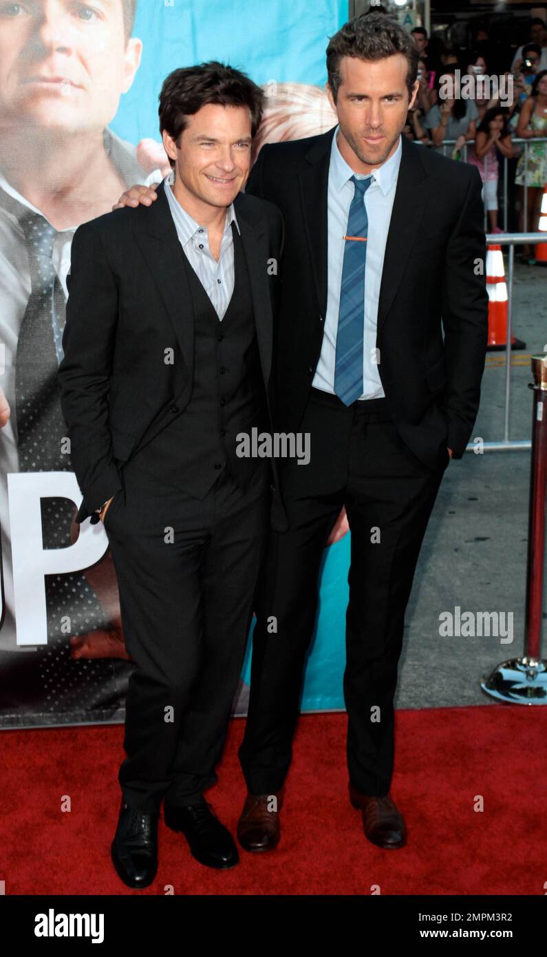 Jason Bateman and Ryan Reynolds attend "The Change-Up" Los Angeles ...