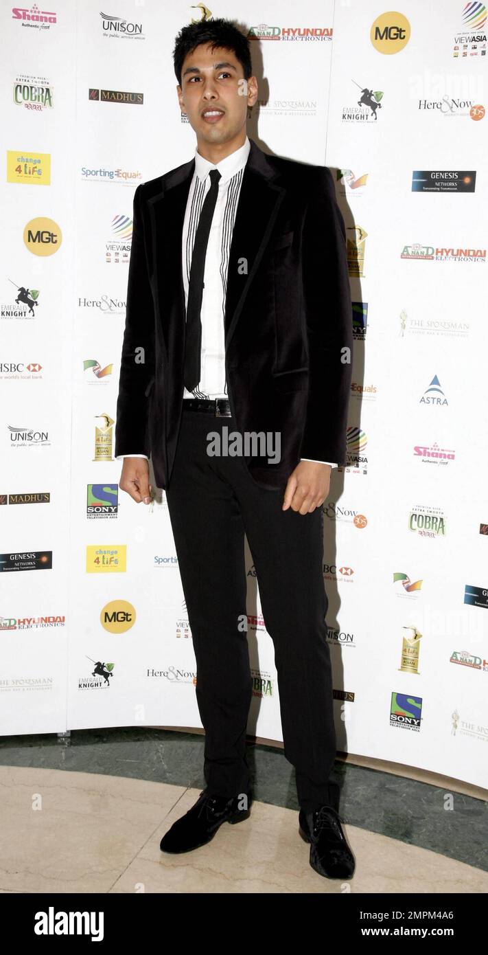 Adam Khan at the Change4Life British Asian Sports Awards at the ...