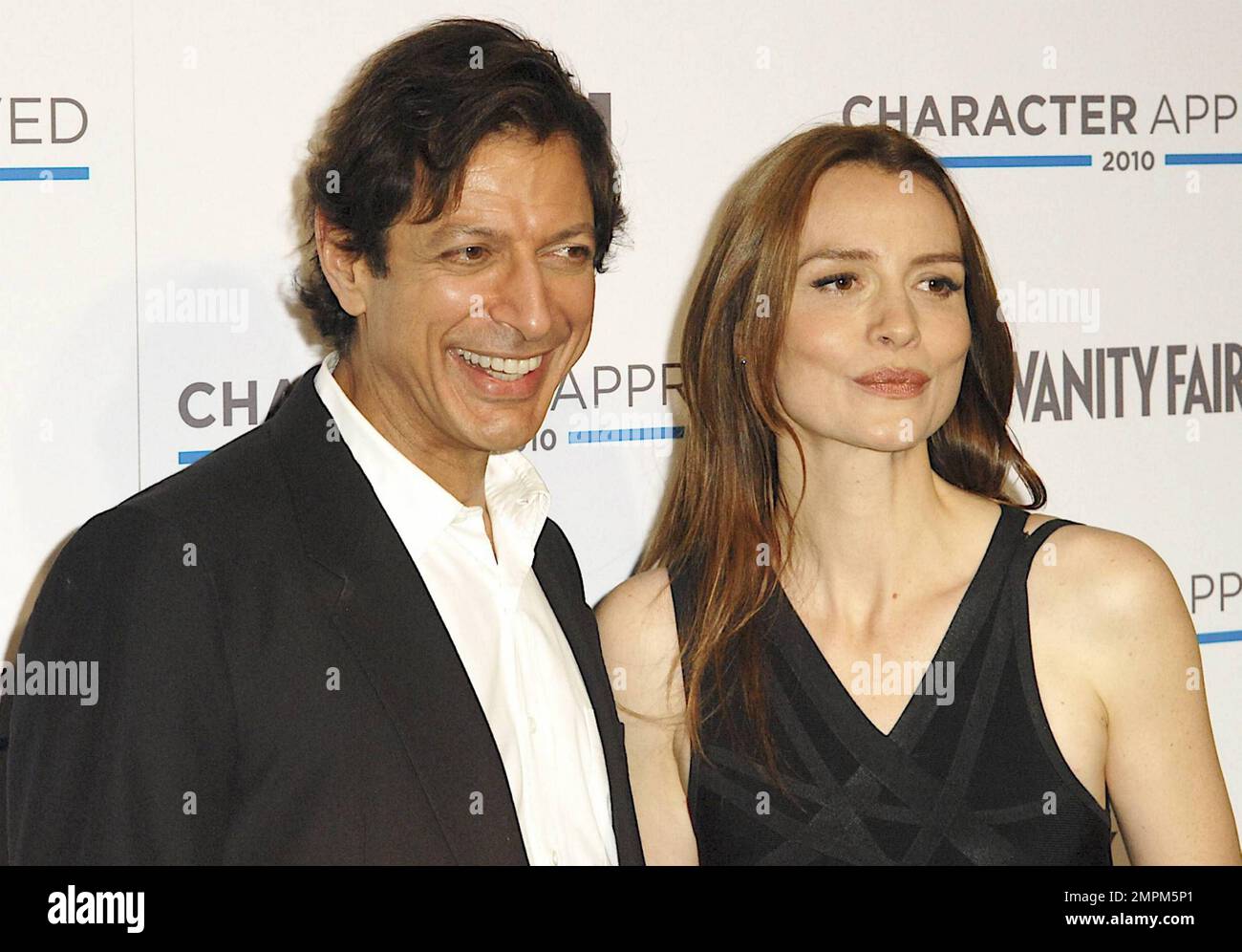 Jeff Goldblum and Saffron Burrows arrive to the 2nd Annual Character ...