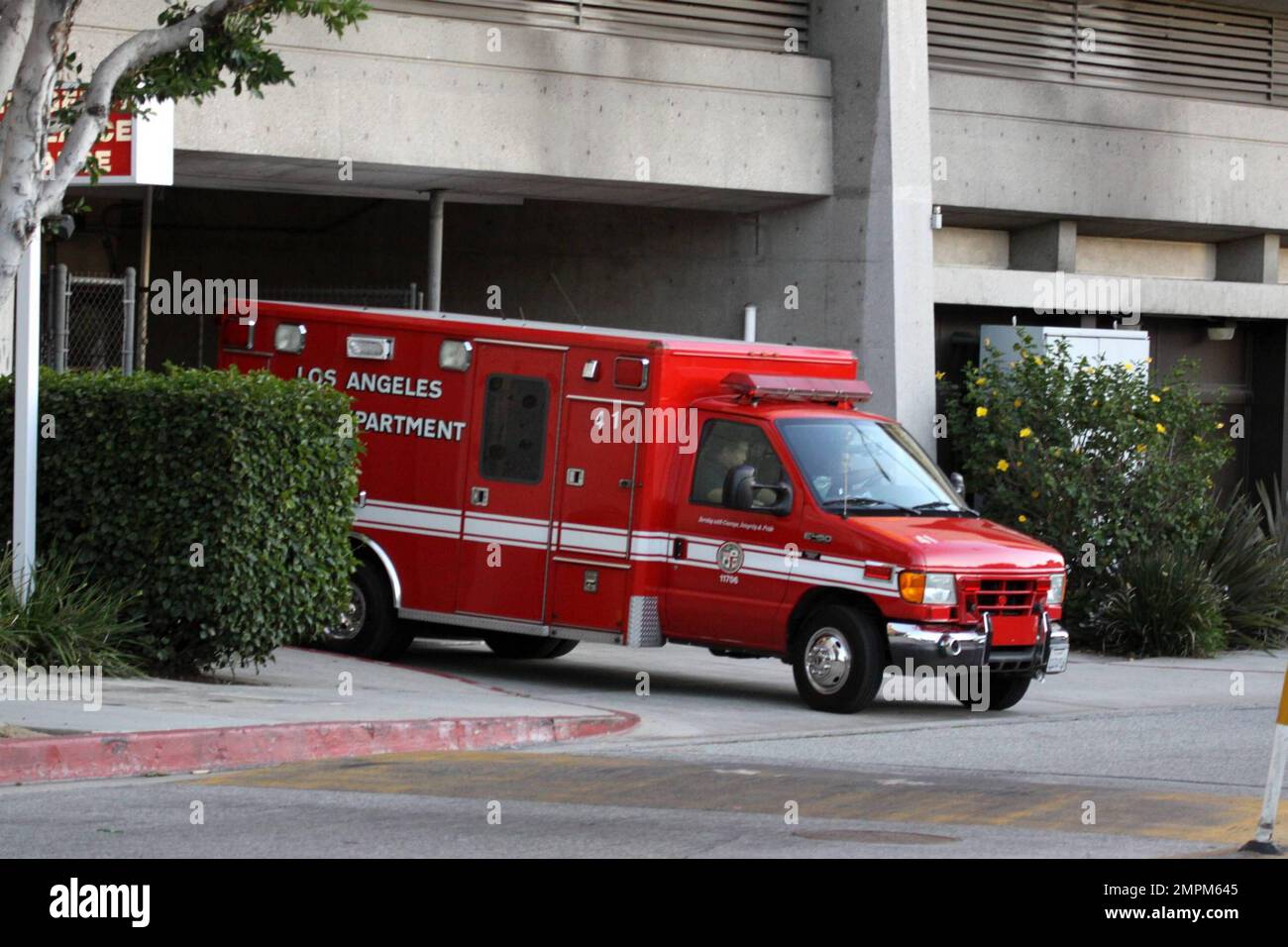 General views of Cedar Sinai Hospital where actor Charlie Sheen was ...