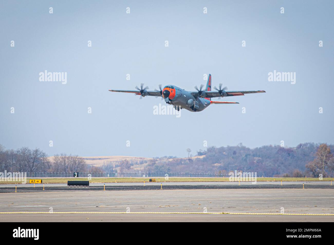 A U.S. Air Force C-130J Super Hercules aircraft assigned to the 41st ...