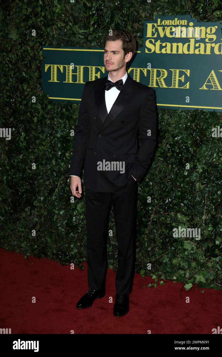 Actor Andrew Garfield poses for photographers on arrival at the Evening ...