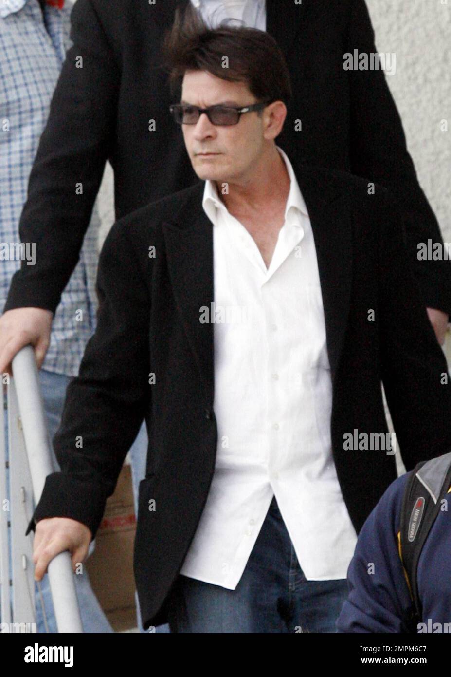 Just hours after reportedly being fired by Warner Bros, Charlie Sheen ...