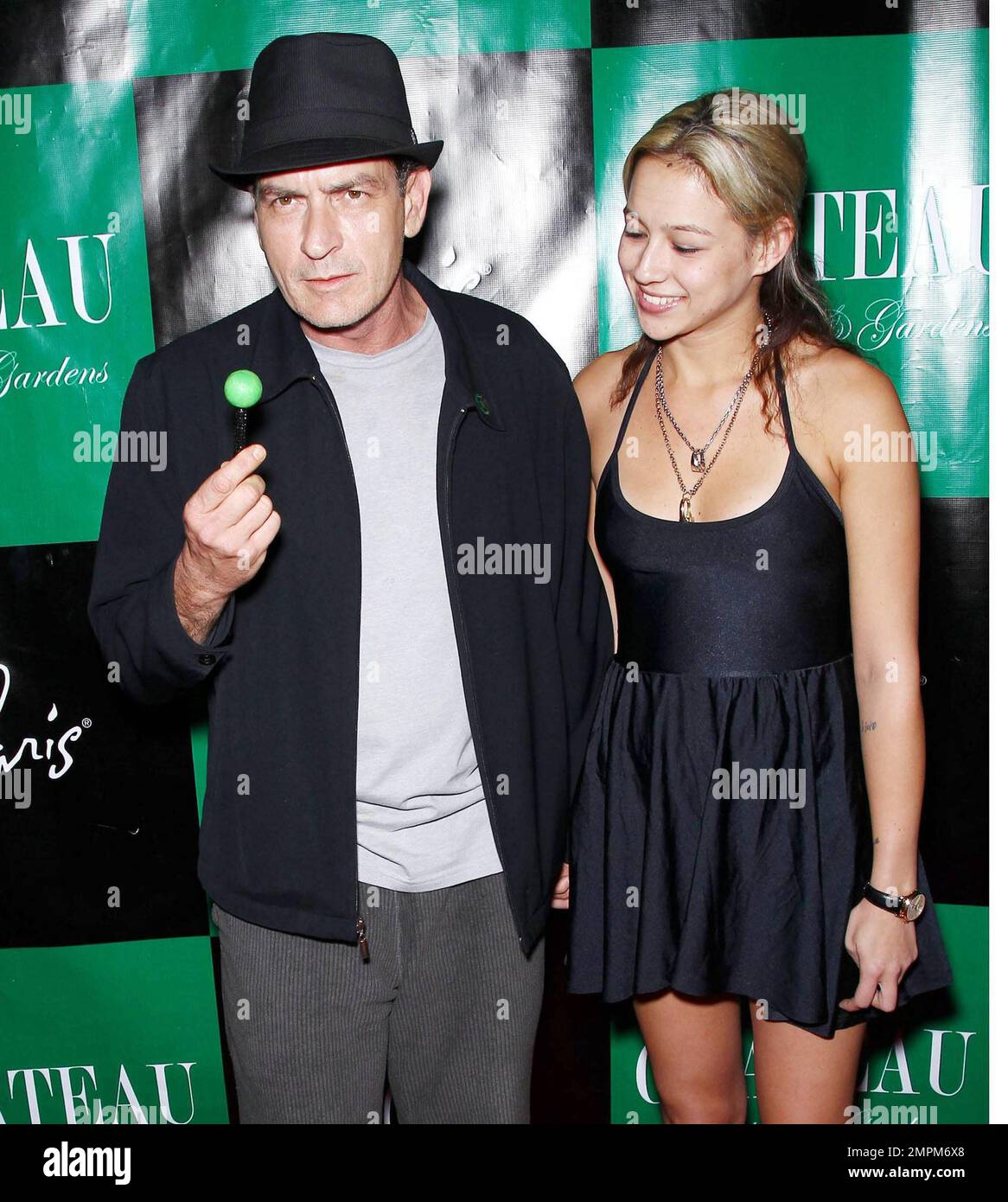 Natalie kenly and charlie sheen hi-res stock photography and images - Alamy
