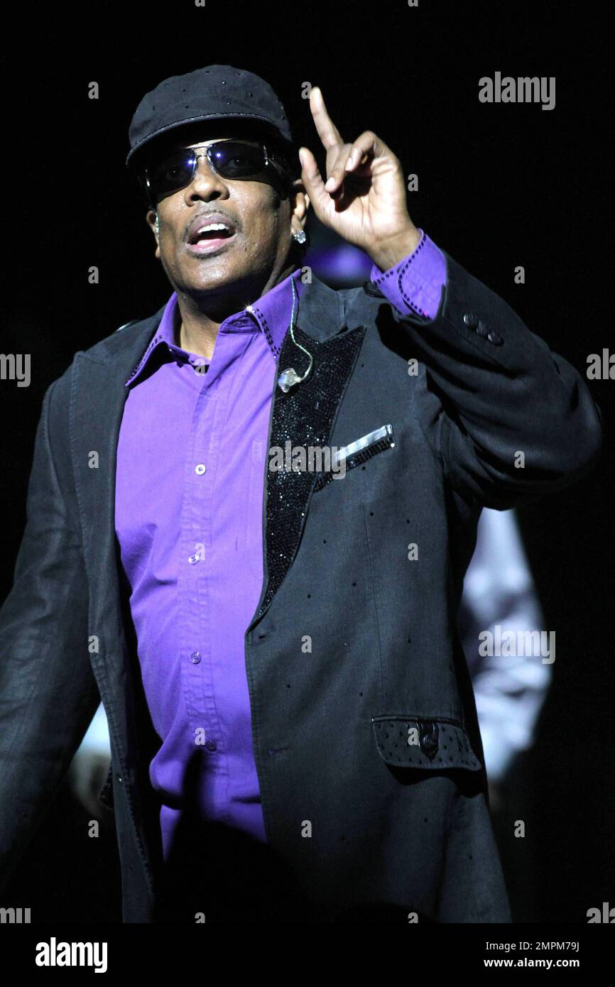 Former 'Gap Band' front man, Charlie Wilson performs in concert at the ...