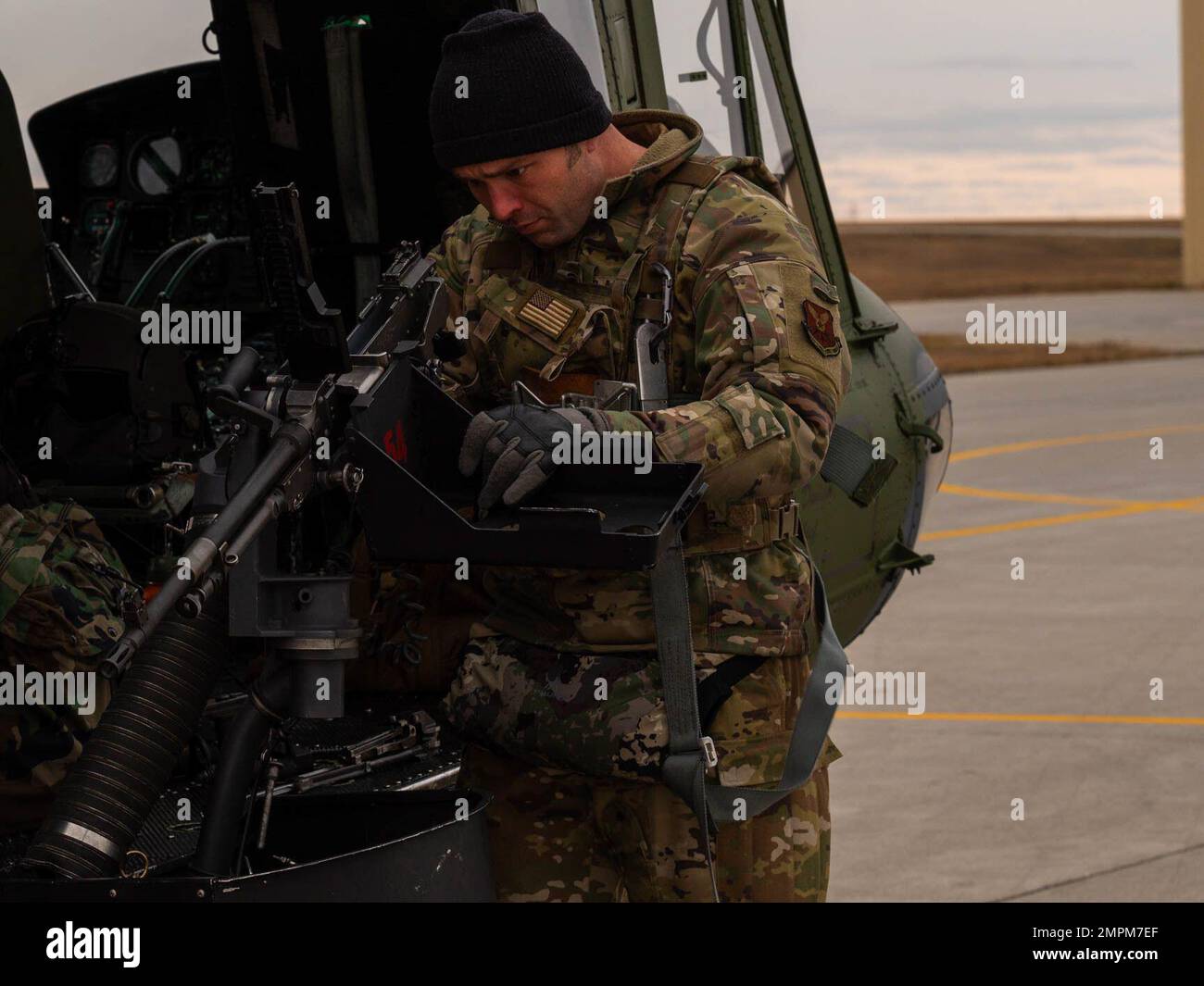 Tech. Sgt. Bradley Engelmann, a 54th Helicopter Squadron flight chief ...