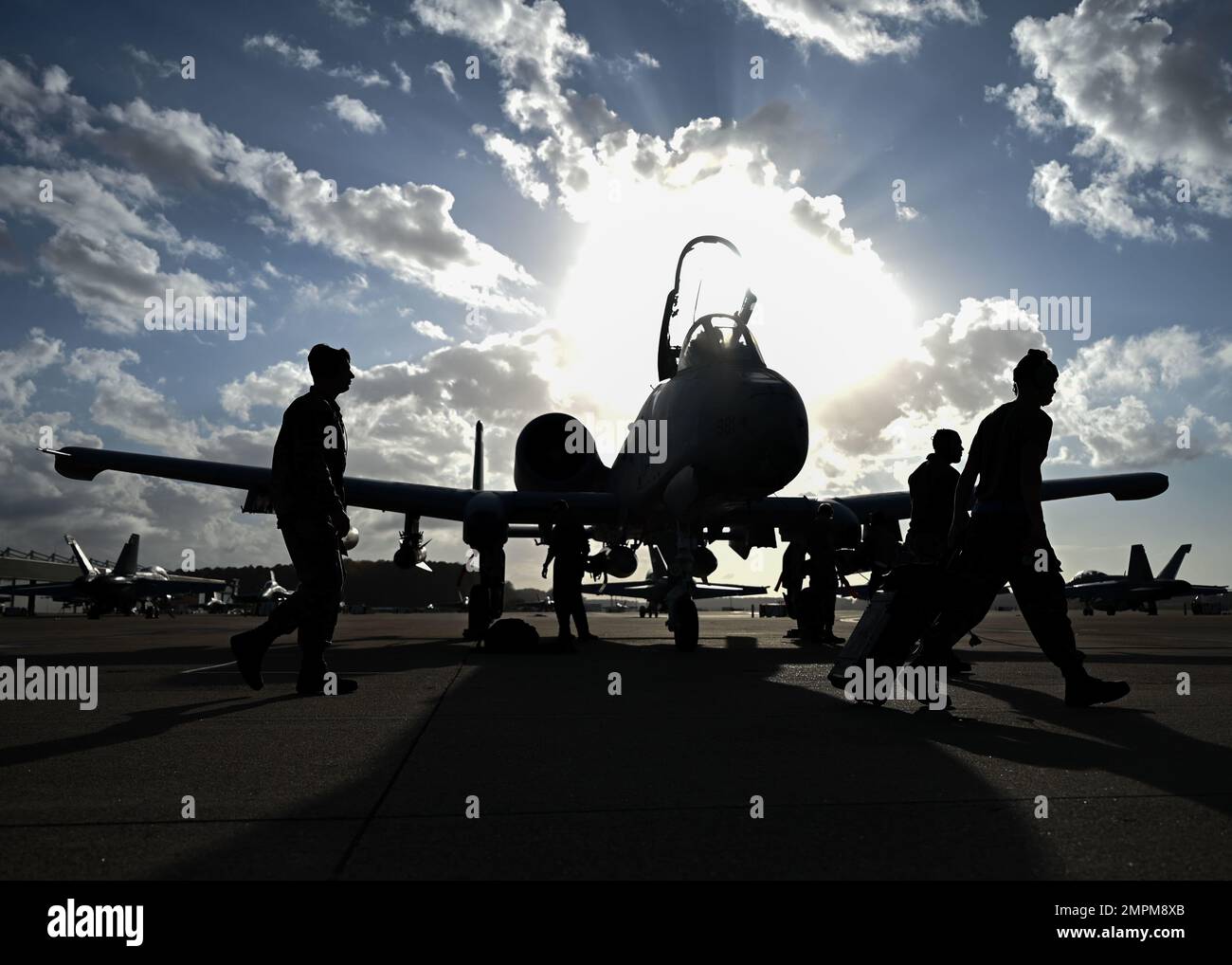 U.S. Air Force Airmen assigned to the 355th Wing at Davis-Monthan Air ...
