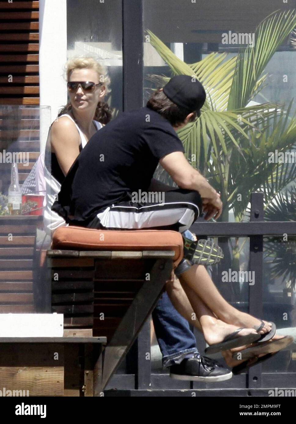 Actress Charlize Theron spends the Independence Day holiday relaxing on ...