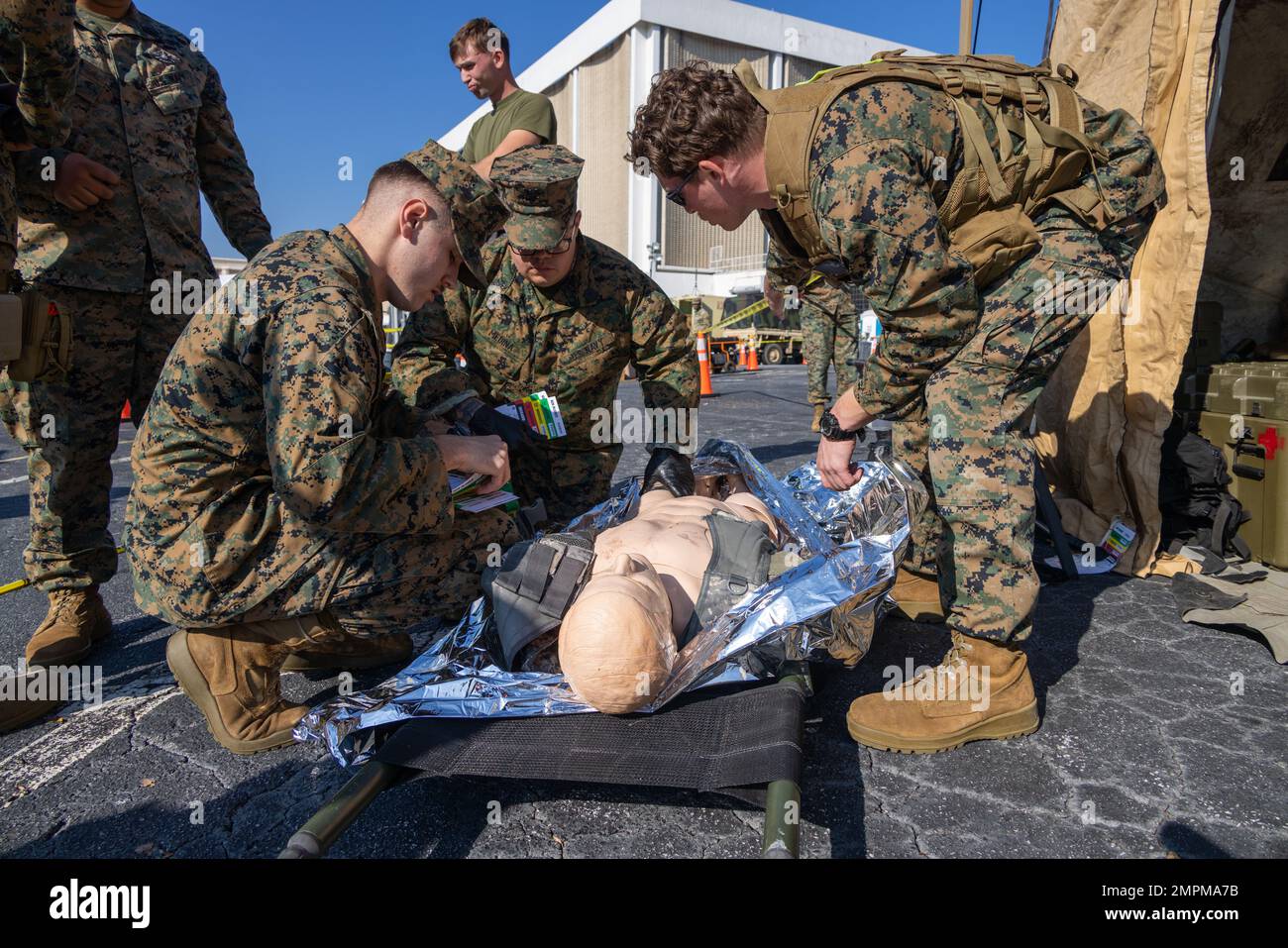 U.S. Navy Corpsmen with Chemical Biological Incident Response Force ...