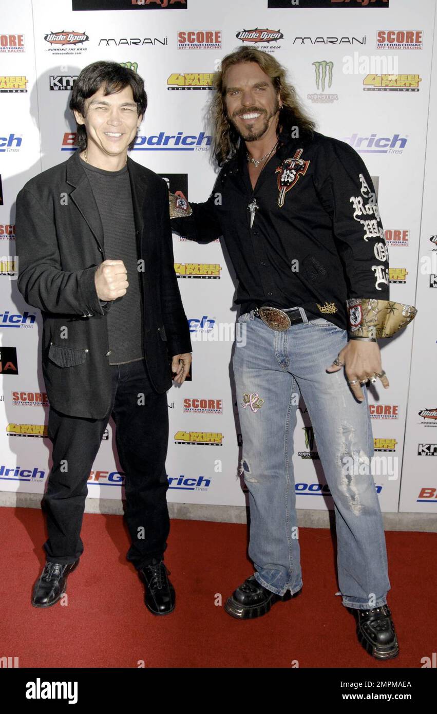 Martial Arts legend Don "The Dragon" Wilson arrives at the Egyptian ...