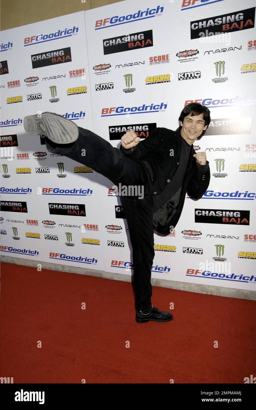 Martial Arts legend Don "The Dragon" Wilson arrives at the Egyptian ...