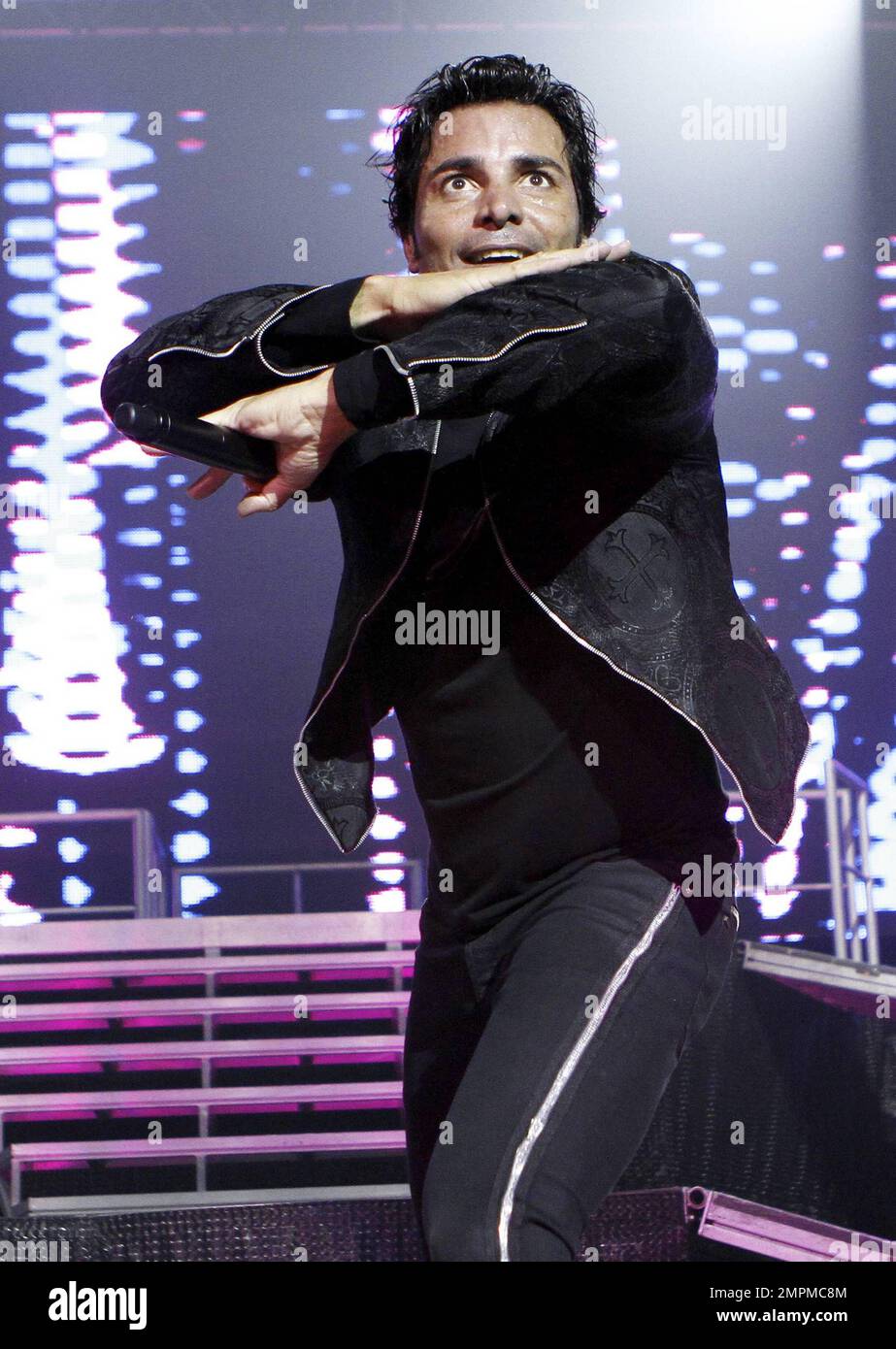 Puerto Rican Latin pop singer and actor Chayanne (aka Elmer Figueroa ...