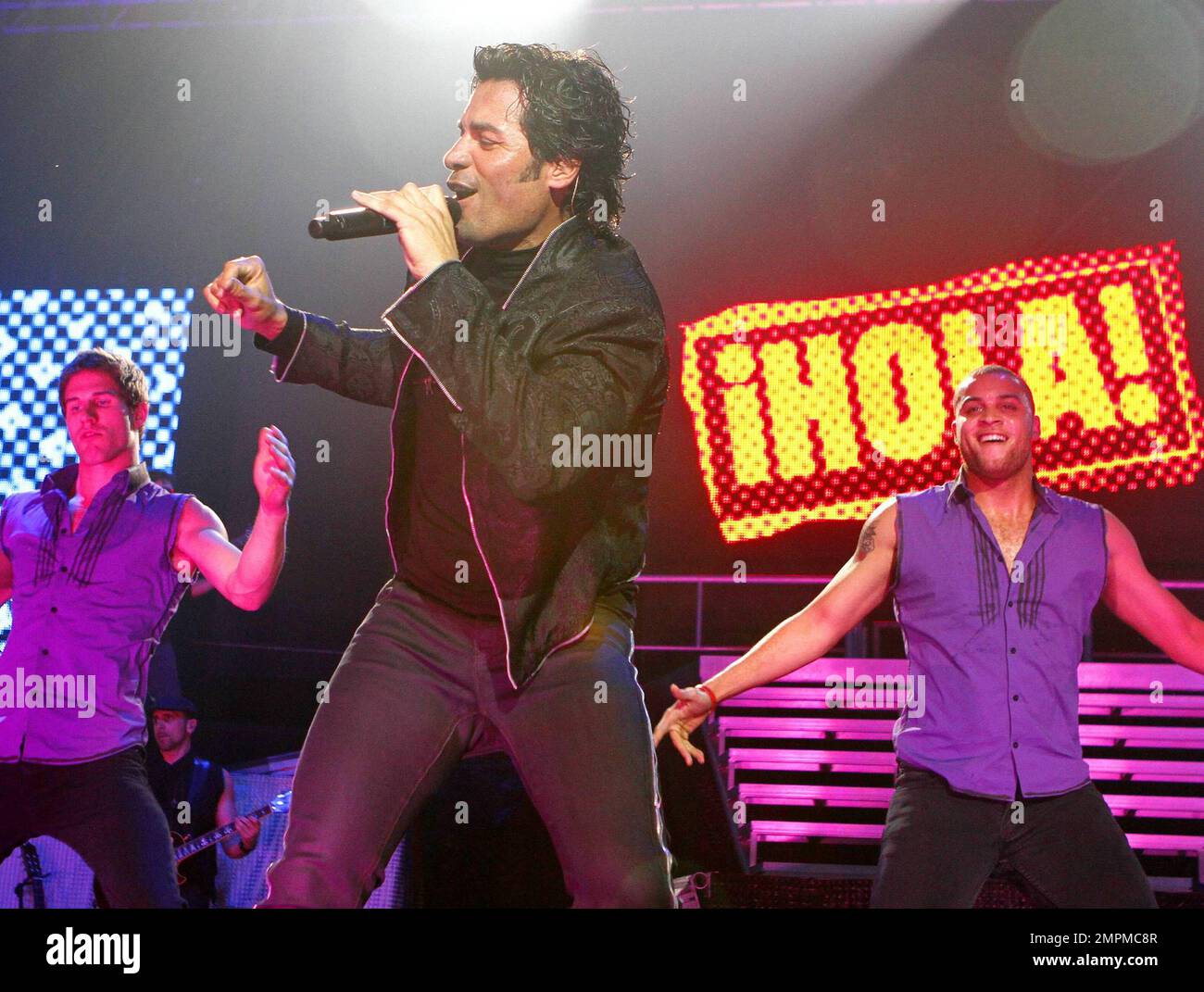 Puerto Rican Latin pop singer and actor Chayanne (aka Elmer Figueroa ...