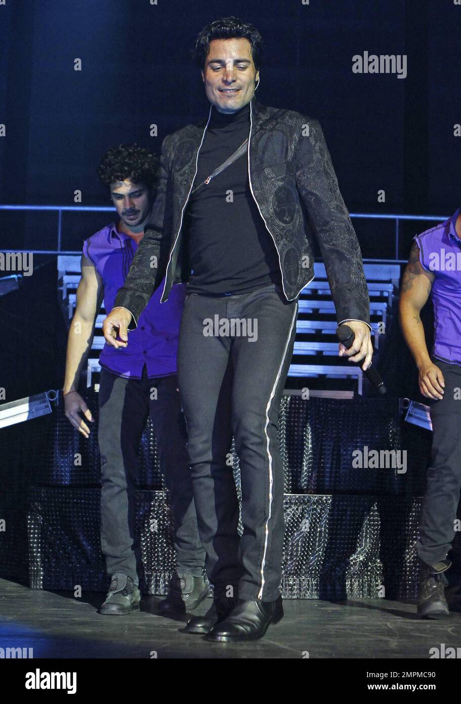 Puerto Rican Latin pop singer and actor Chayanne (aka Elmer Figueroa ...