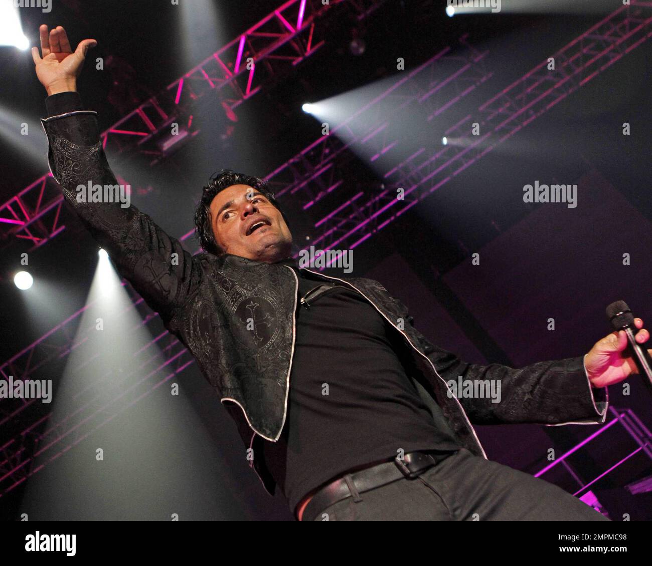 Puerto Rican Latin pop singer and actor Chayanne (aka Elmer Figueroa ...