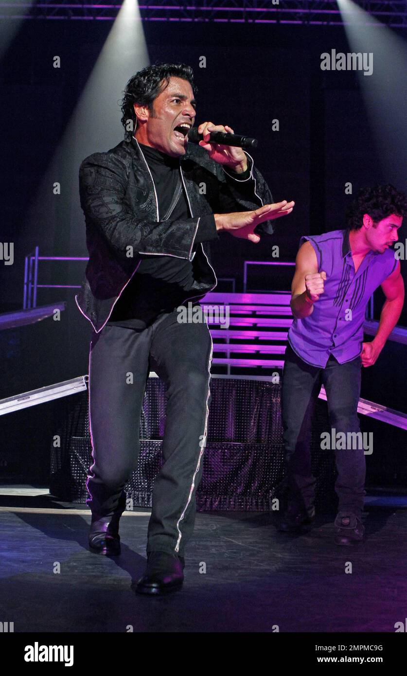 Puerto Rican Latin pop singer and actor Chayanne (aka Elmer Figueroa ...