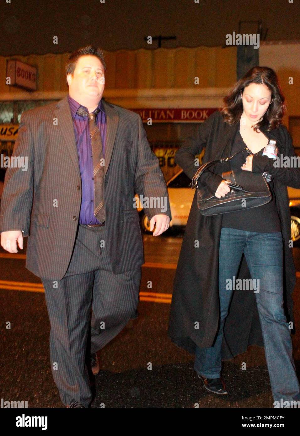 Chaz Bono, formerly Chastity Bono, leaves a party at Kantor Gallery ...
