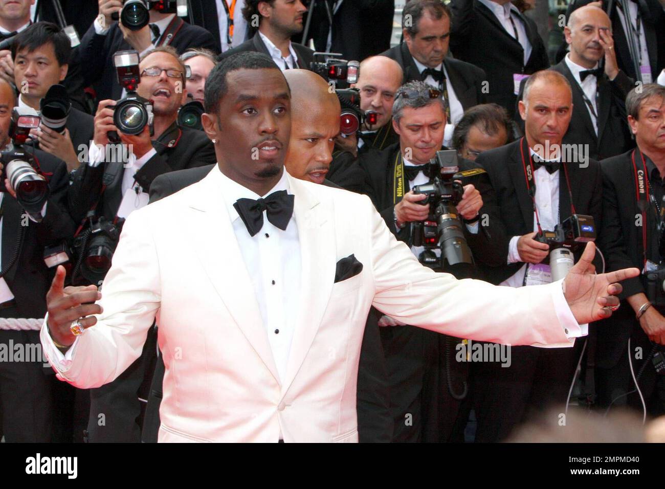 Sean "P Diddy" Combs attends the premiere of "Che" at the Cannes Film ...