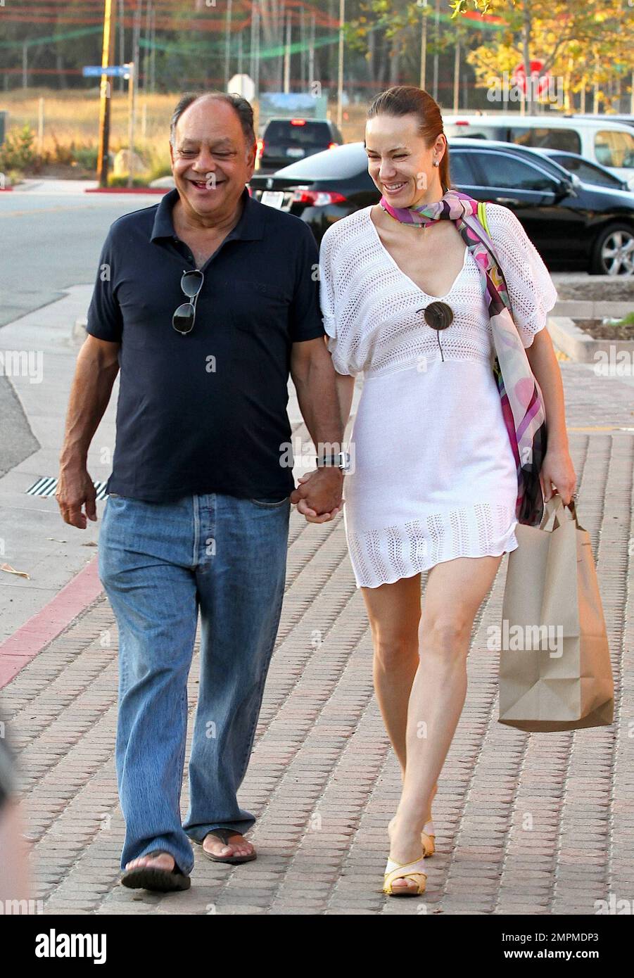 "Cheech & Chong" star Cheech Marin was spotted out and about holding ...
