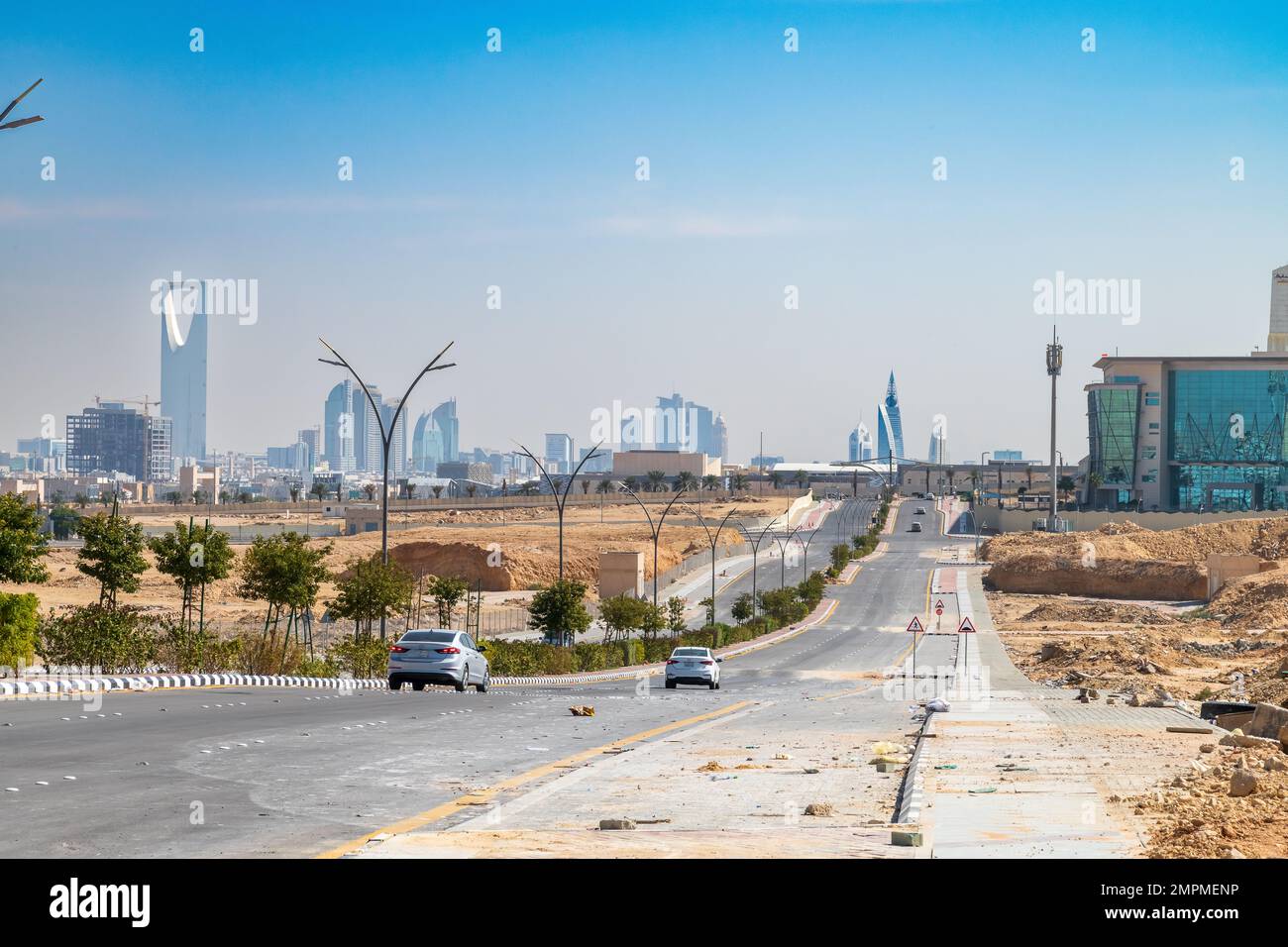 Riyadh - Downtown from KSU Stock Photo - Alamy