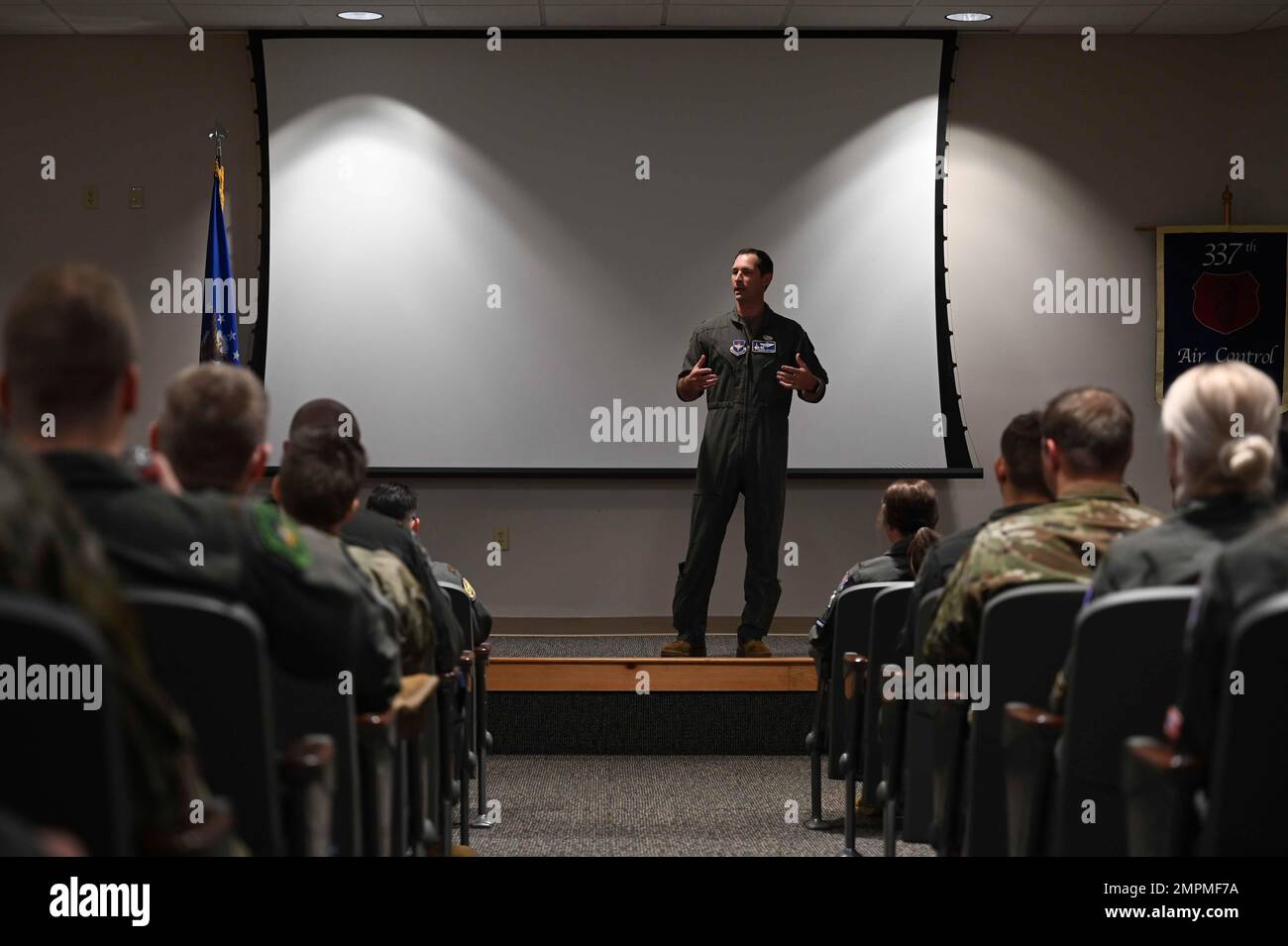 U.S. Air Force Col. Jack Arthaud, commander of the 33rd Fighter Wing ...