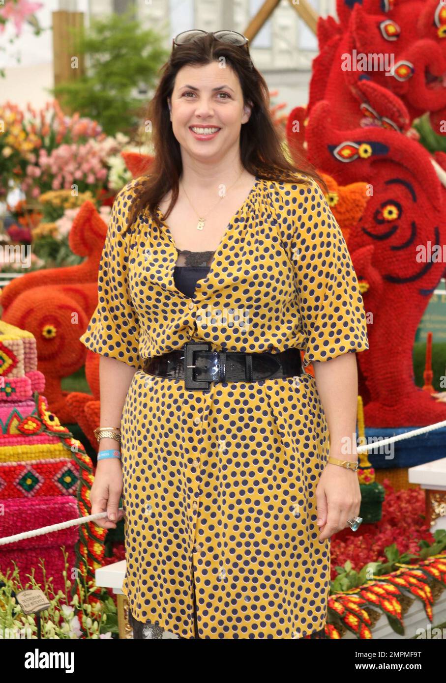 Kirsty Allsop at The RHS Chelsea Flower Show 2011. The event is the ...