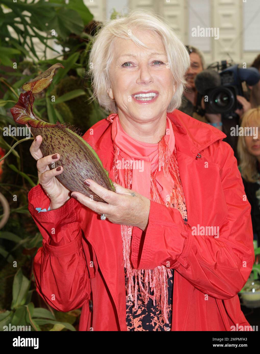 Helen Mirren at The RHS Chelsea Flower Show 2011. The event is the ...