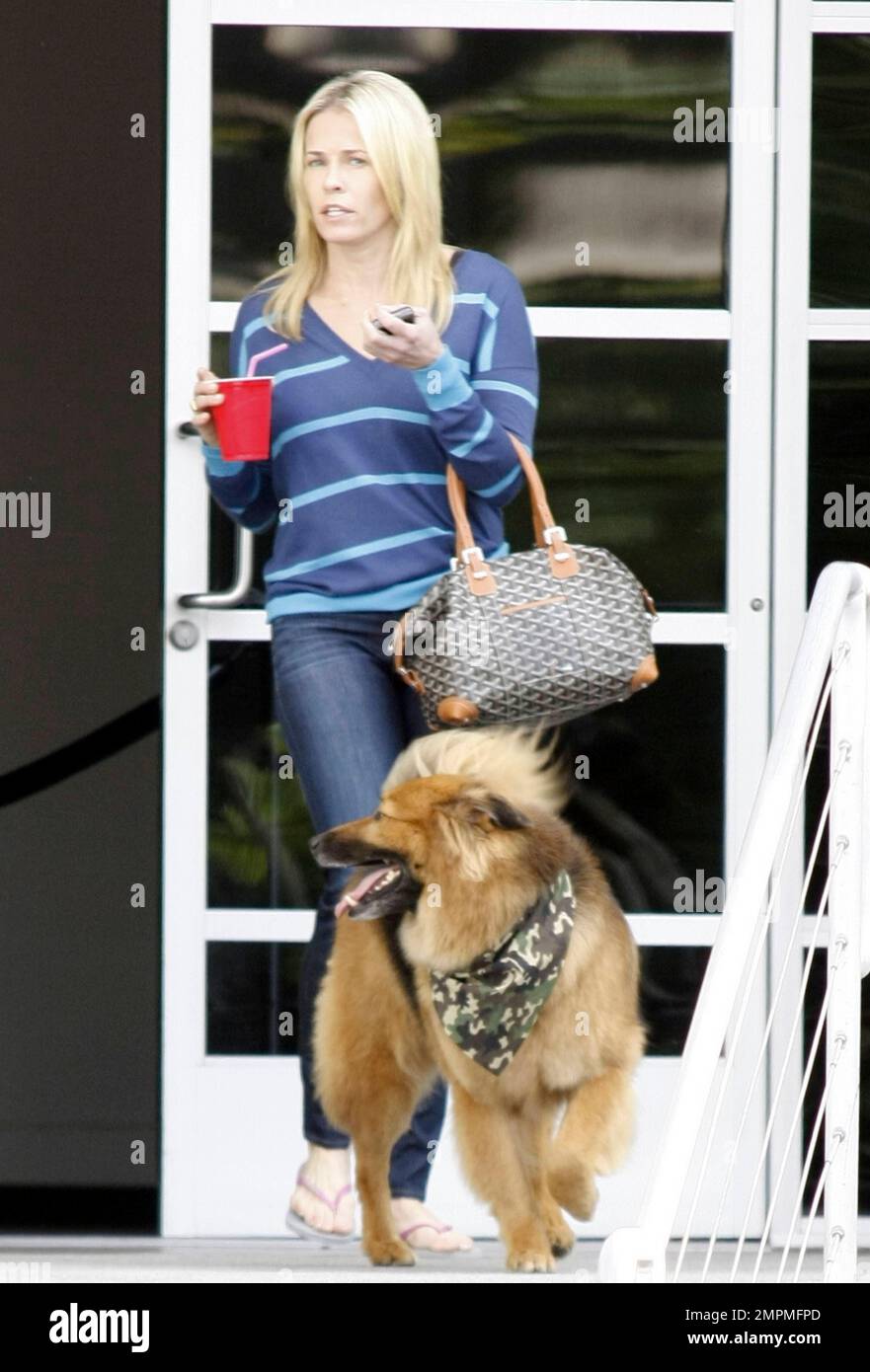 EXCLUSIVE!! Carrying a to-go cup, Chelsea Handler leaves her show's ...