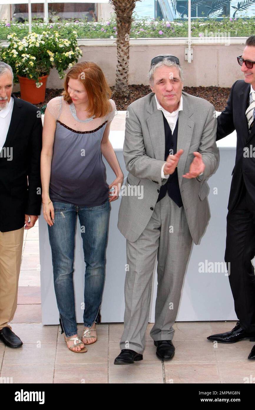 Shanyn Leigh and Abel Ferrara attend the photocall for "Chelsea on the ...