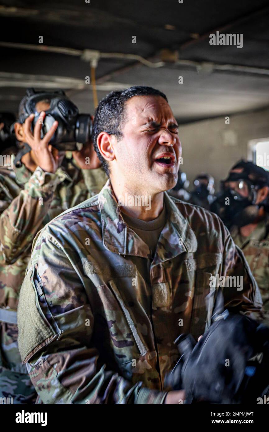 A U.S. Army Infantry soldier-in-training assigned to Alpha Company, 2nd ...