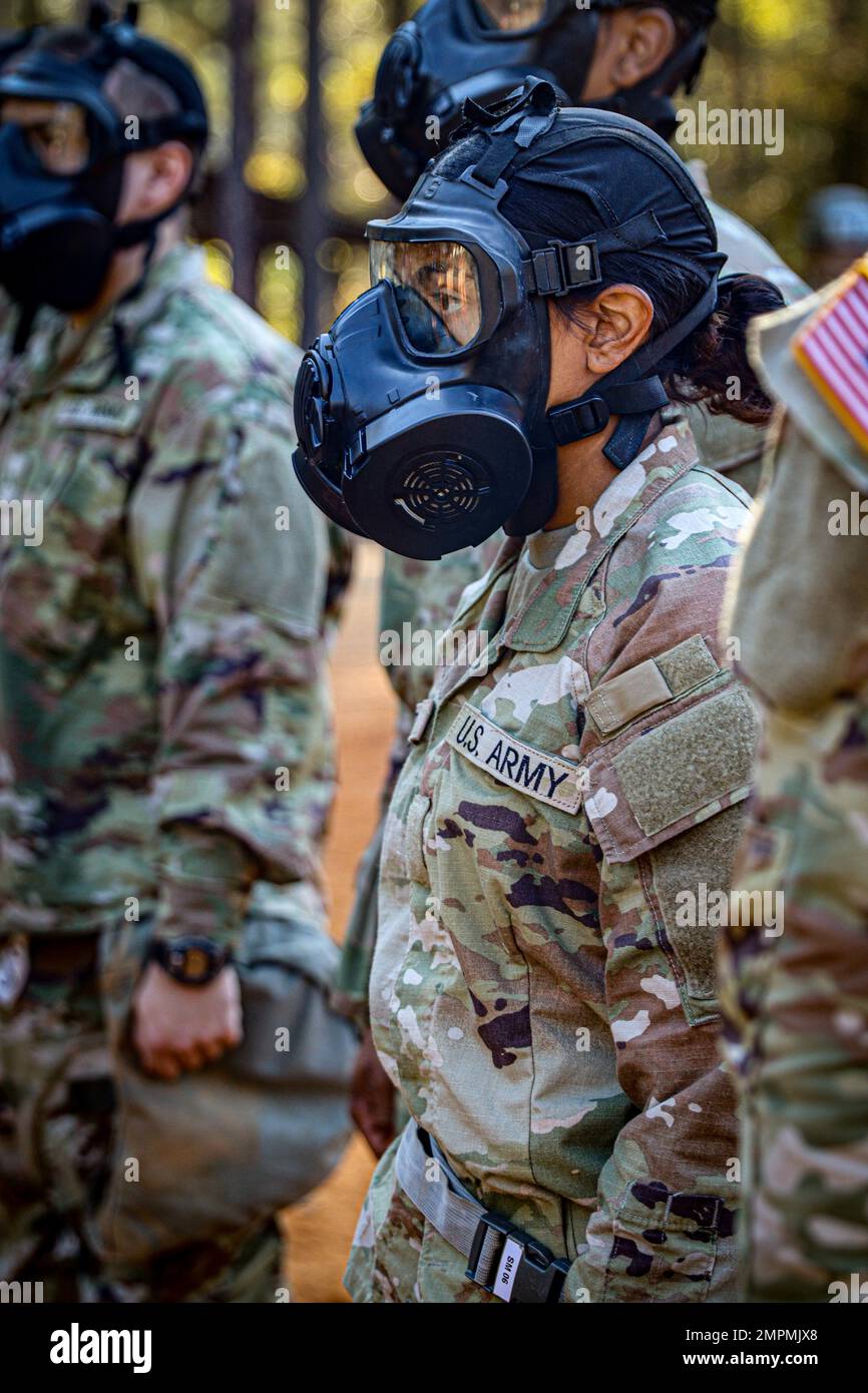 A U.S. Army Infantry soldier-in-training assigned to Alpha Company, 2nd ...