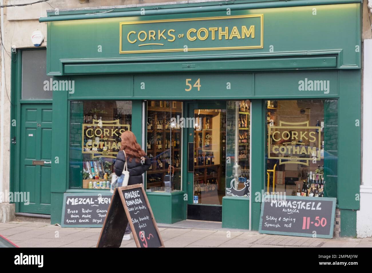 Corks of Cotham on cotham Hill Bristol UK Stock Photo - Alamy