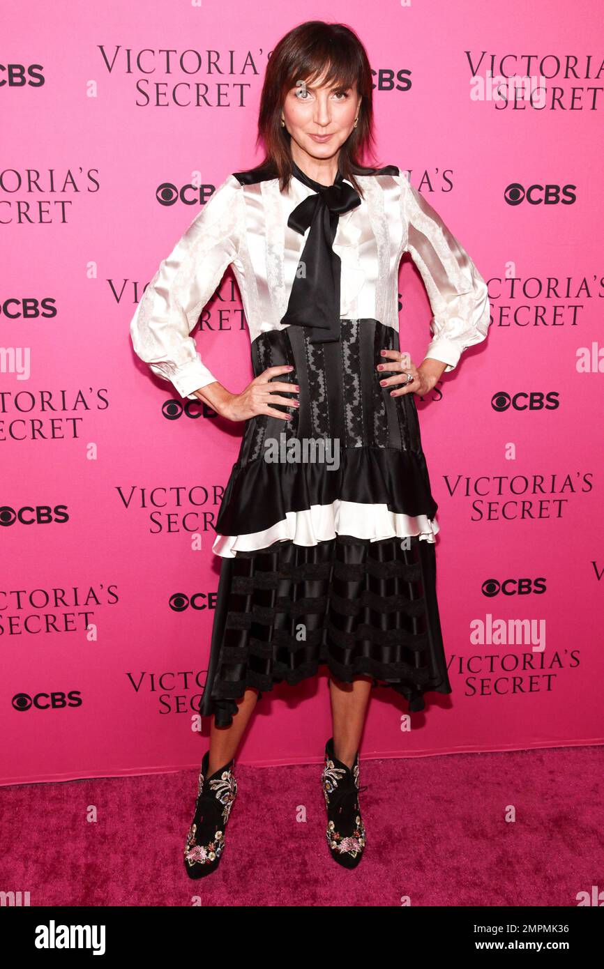 Monica Mitro attends the Victoria's Secret fashion show viewing party ...