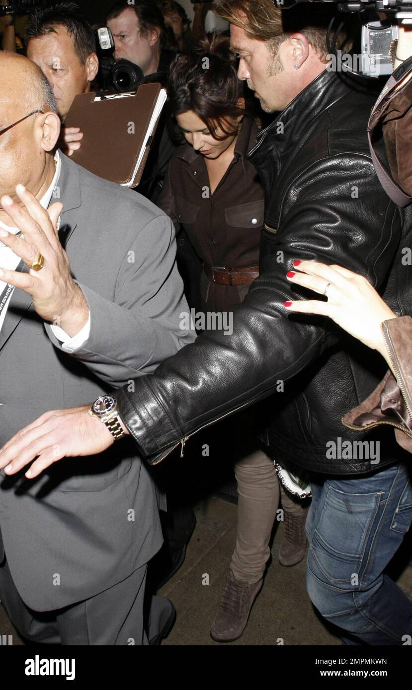 Former Girls Aloud star Cheryl Cole arrives to a huge crowd at LAX ...