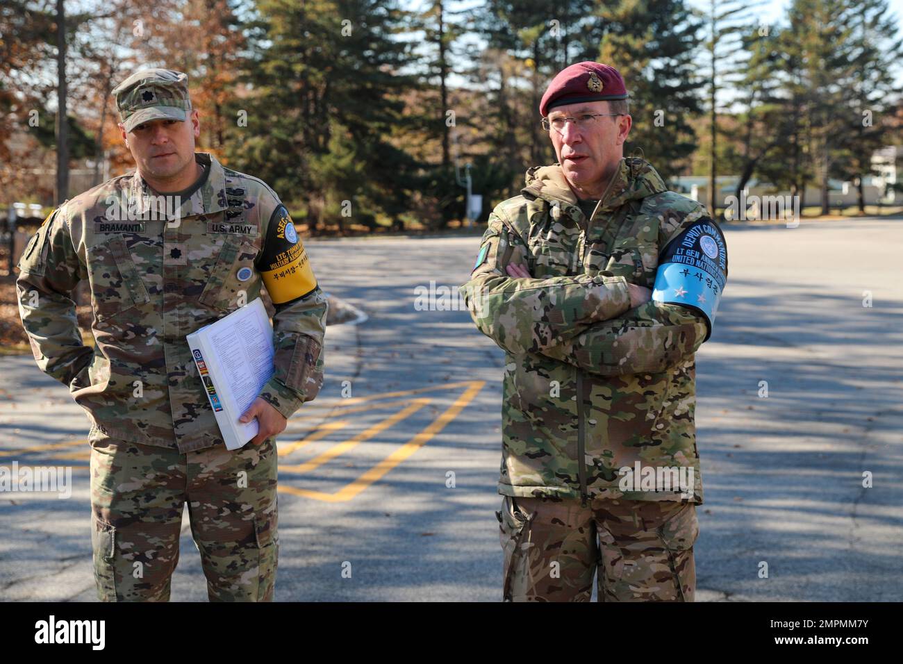 The Deputy Commander of the United Nations Command Military Armstice ...