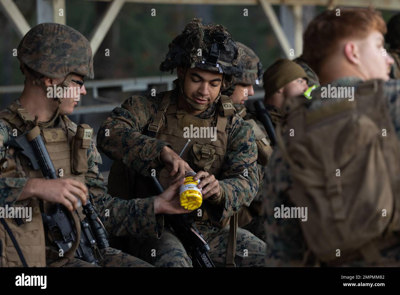 U.S. Marines with Marine Wing Support Squadron (MWSS) 273, Marine Air ...