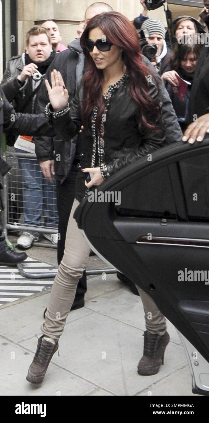 Former Girls Aloud singer Cheryl Tweedy (formally Cheryl Cole) arrives ...