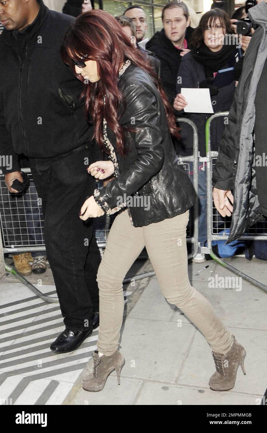 Former Girls Aloud singer Cheryl Tweedy (formally Cheryl Cole) arrives ...